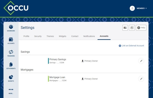 Link your financial accounts | OCCU