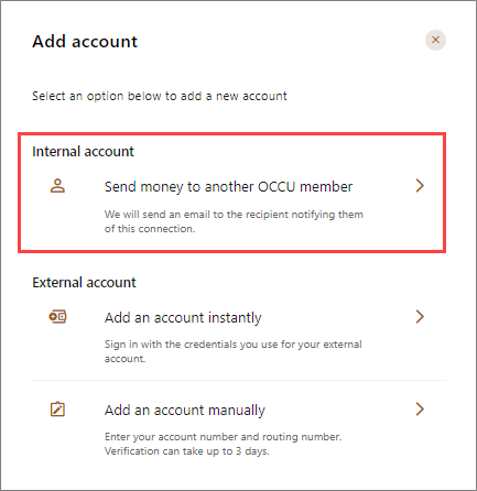 Transfer funds with MyOCCU Online & Mobile | OCCU