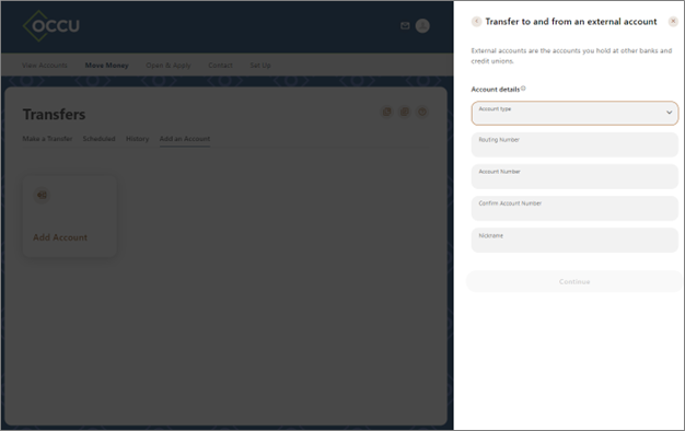 Transfer funds with MyOCCU Online & Mobile | OCCU